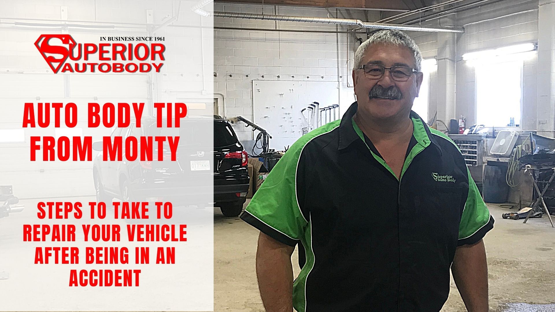 Vehicle Repair Auto Body Tip From Monty - Superior Auto Body Saskatoon